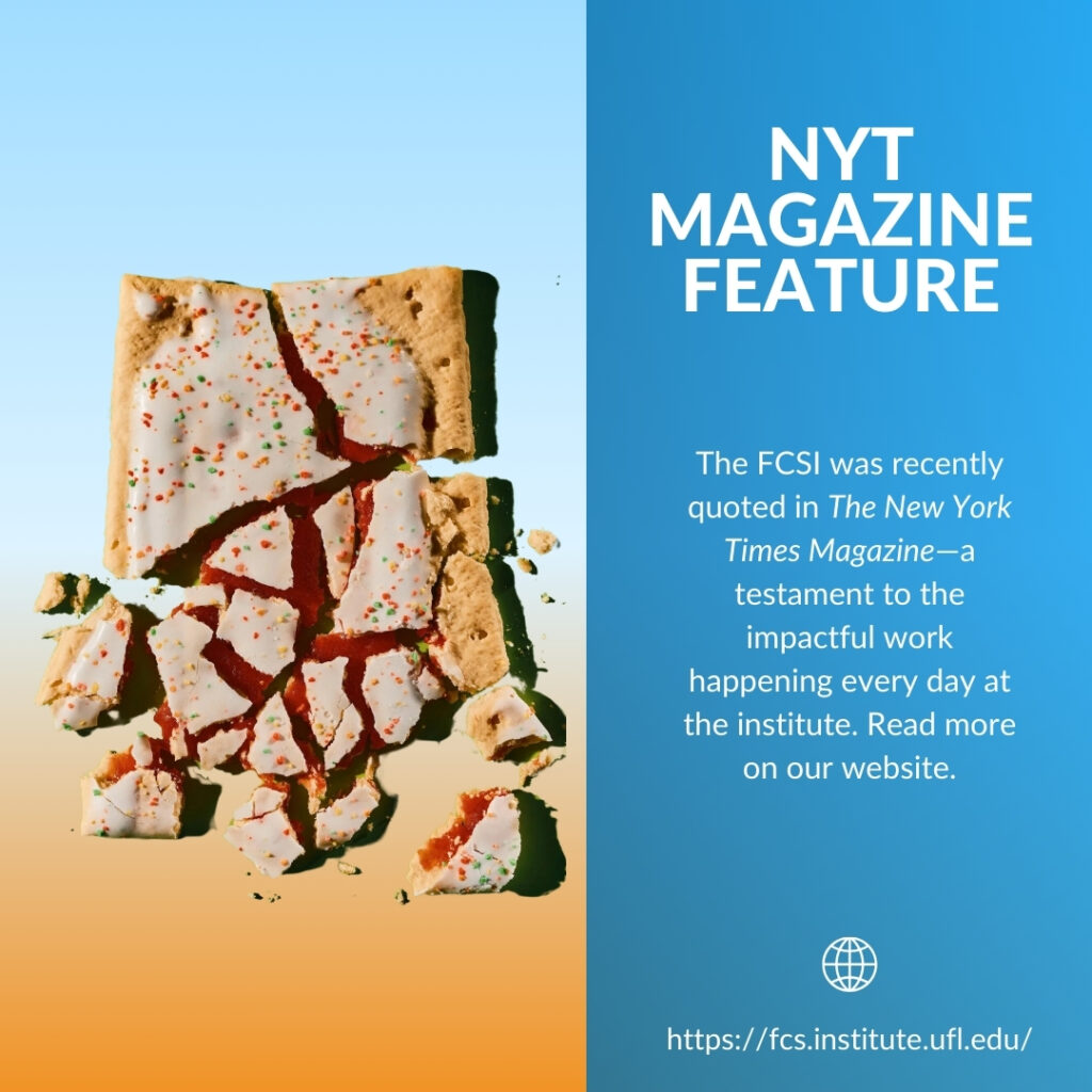 FCSI Featured in The New York Times Magazine – Florida Chemical Senses Institute
